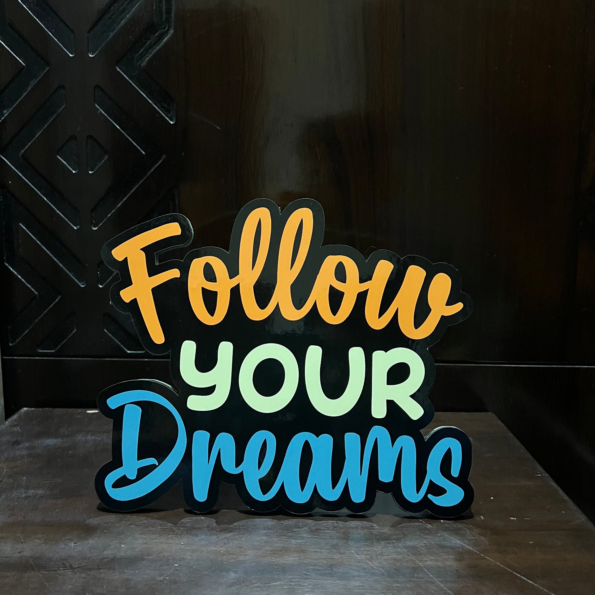 Motivational Quote Table Decor – GoofyShop.in